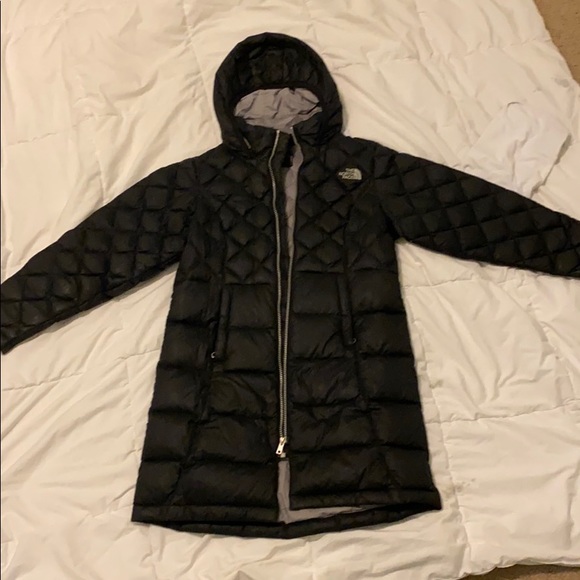 The North Face | Jackets & Coats | Long Insulated Black North Face ...